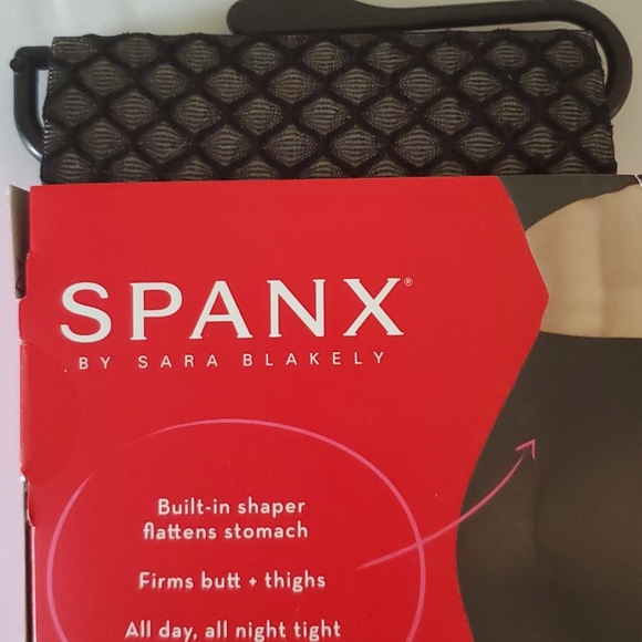 SPANX | Accessories | Spanx Tightend Tights Honeycomb Fishnet | Poshmark